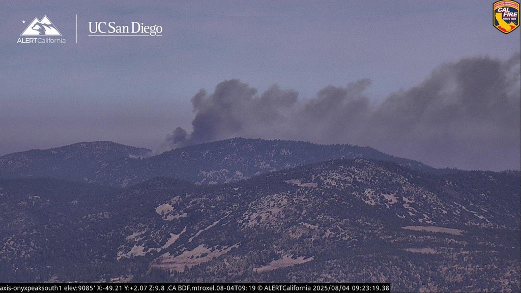Gold Fire in San Bernardino County erupts near Big Bear