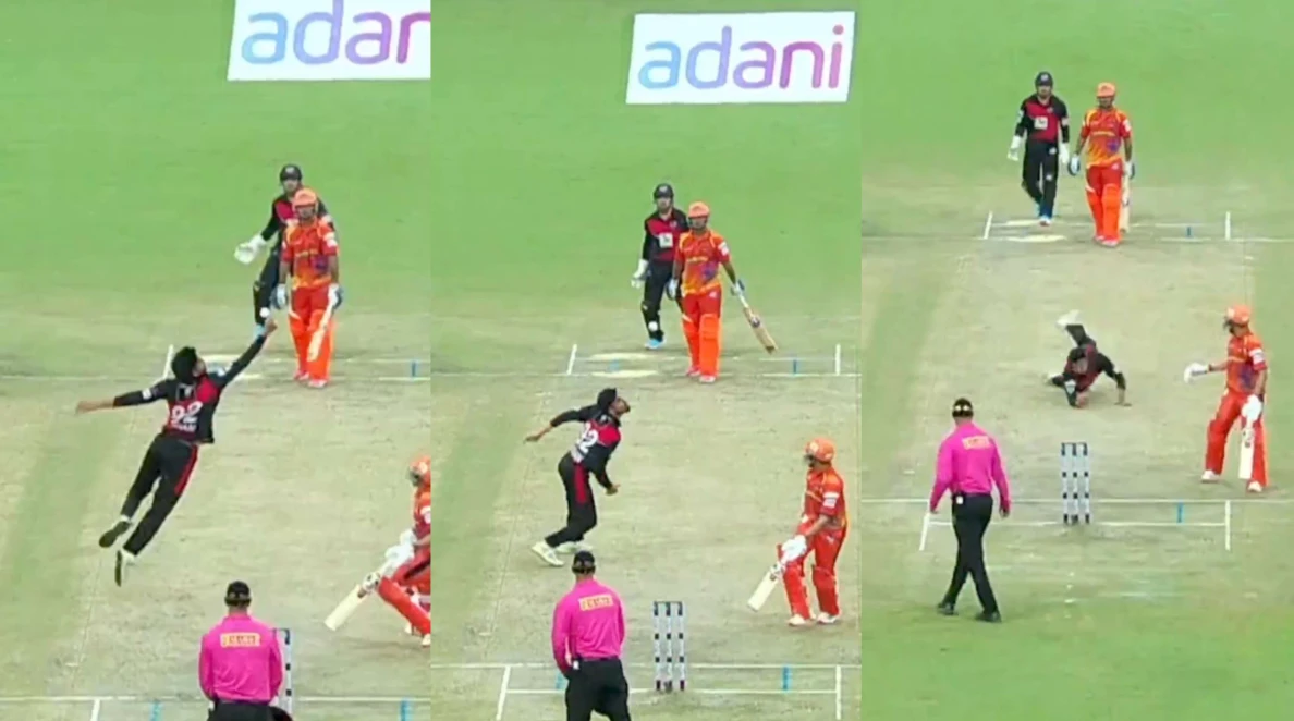 Watch: Rohan Rathi’s Stunning Return Catch Ends Krish Yadav’s Onslaught ...