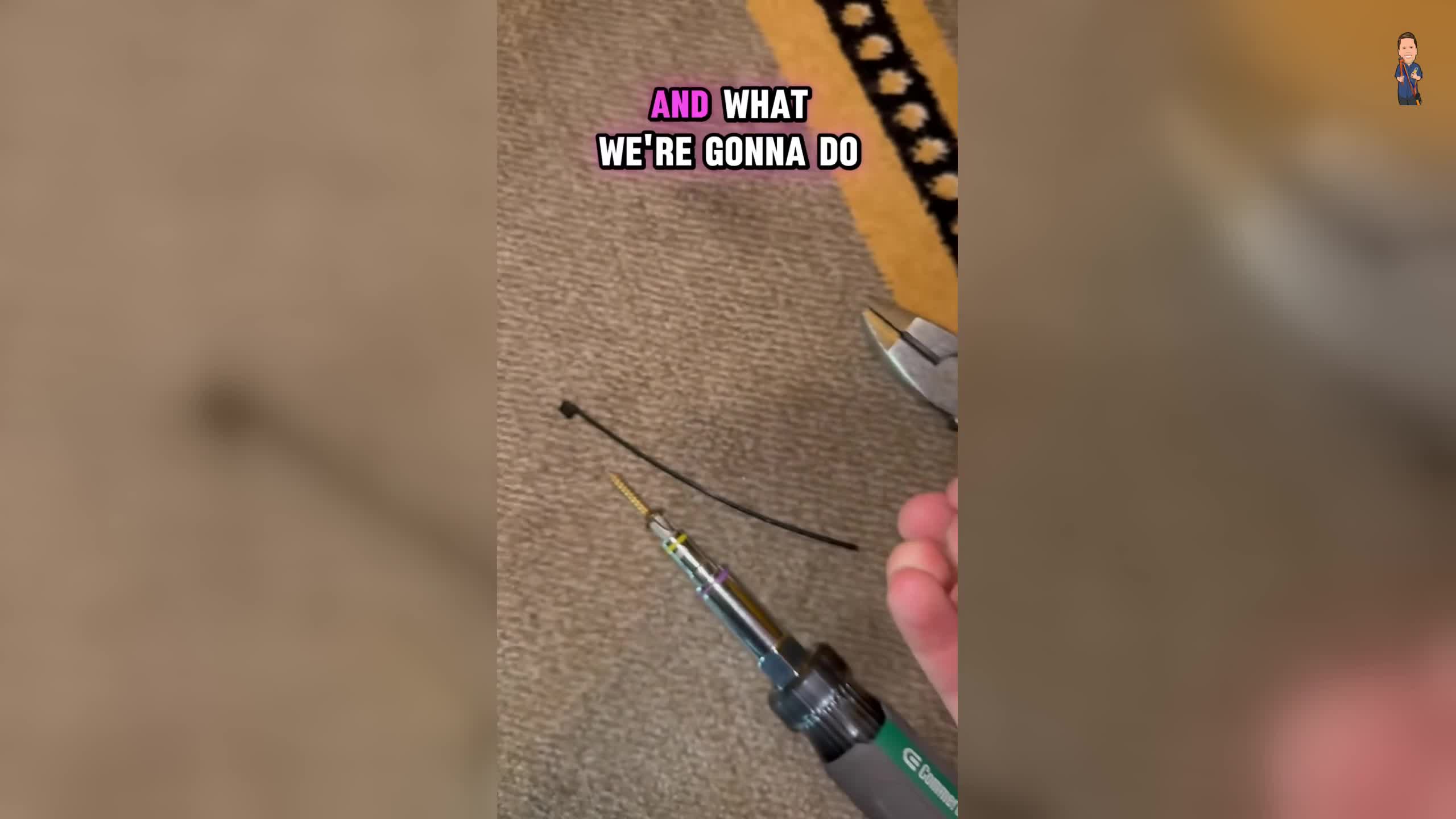 Fix Loose Door Hinges in Minutes: Zip Tie Hack!