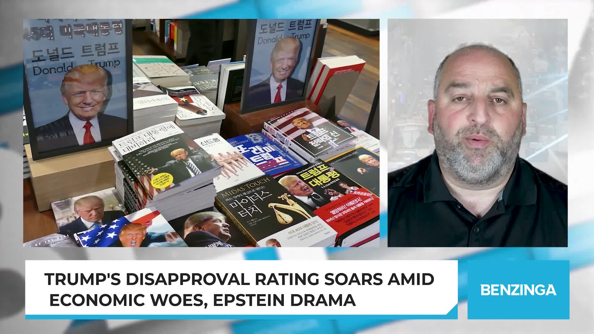 Trump's Disapproval Rating Soars Amid Economic Woes, Epstein Drama