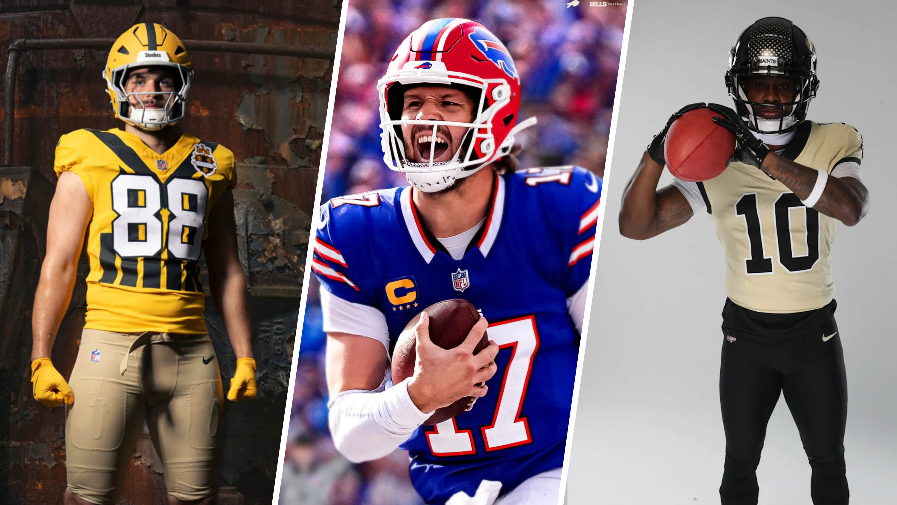 NFL new uniforms for 2025: Tracking the new helmets, throwbacks and more