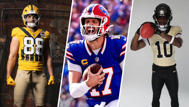 NFL new uniforms for 2025: Tracking the new helmets, throwbacks and more