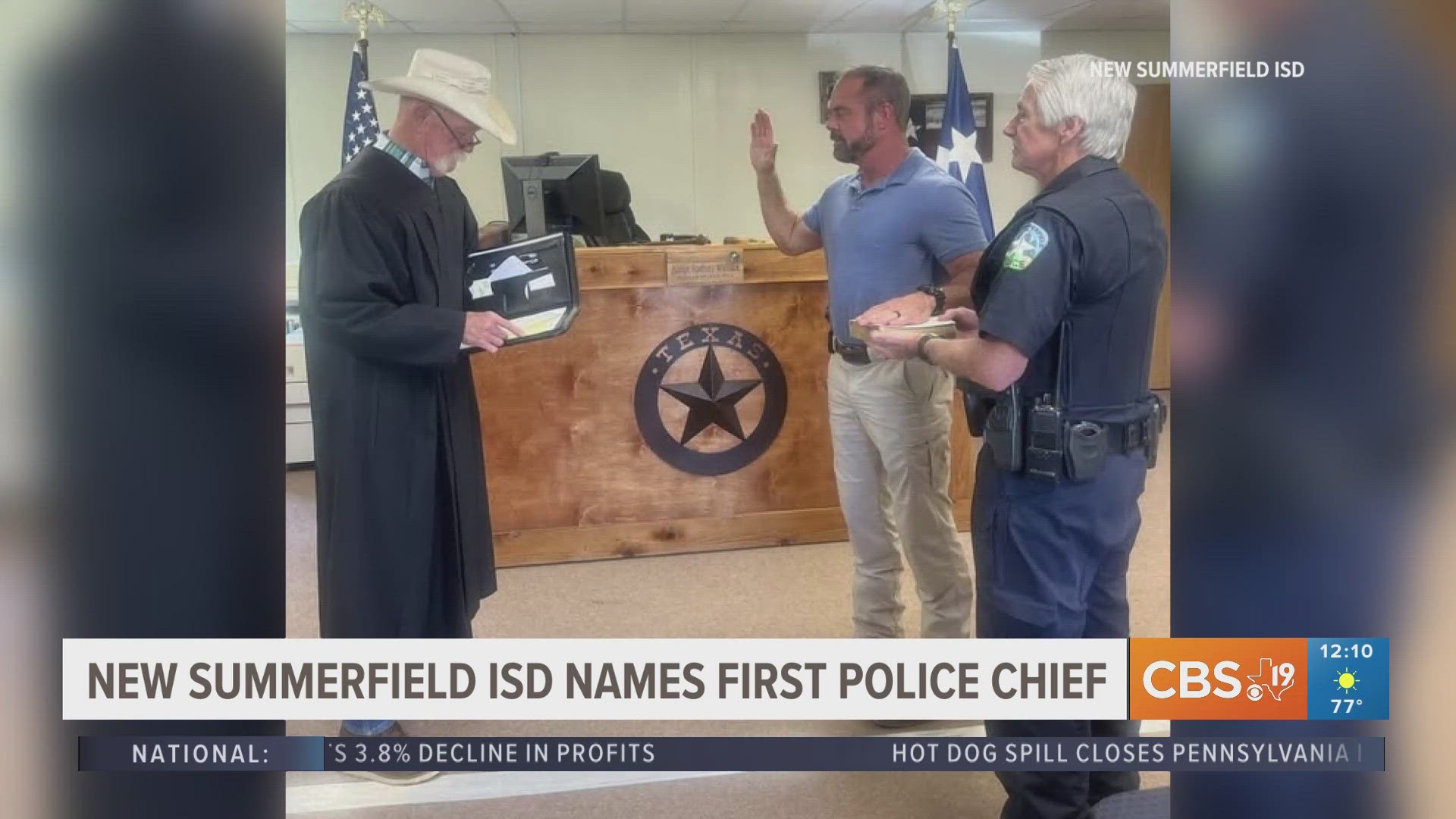 New Summerfield ISD names first police chief