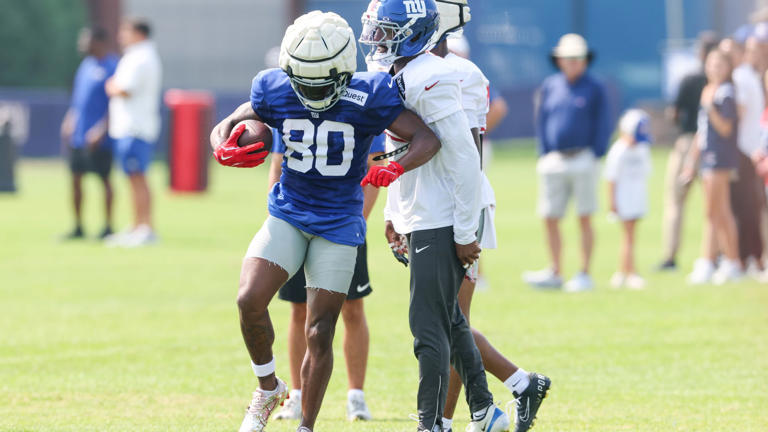 Montrell Washington making plays in long-shot bid for spot on Giants ...