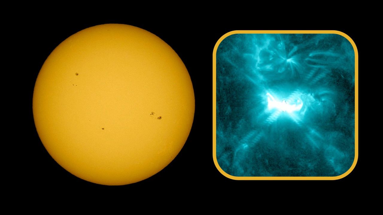 3 powerful solar flares erupt in less than 24 hours, ending weeks of ...