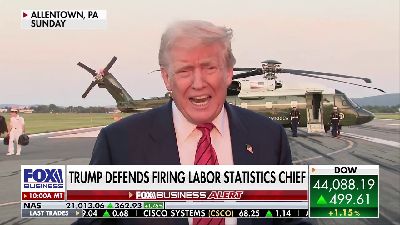 'We can do better!': Charles Payne praises Trump's BLS firing