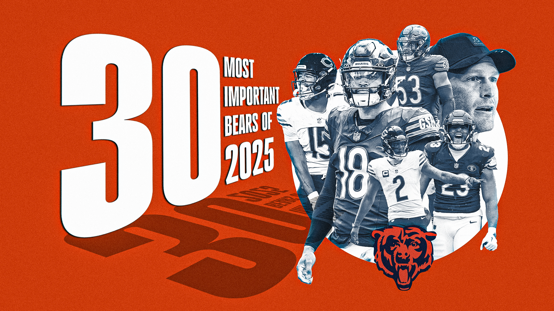 30 Most Important Chicago Bears of 2025 roundup