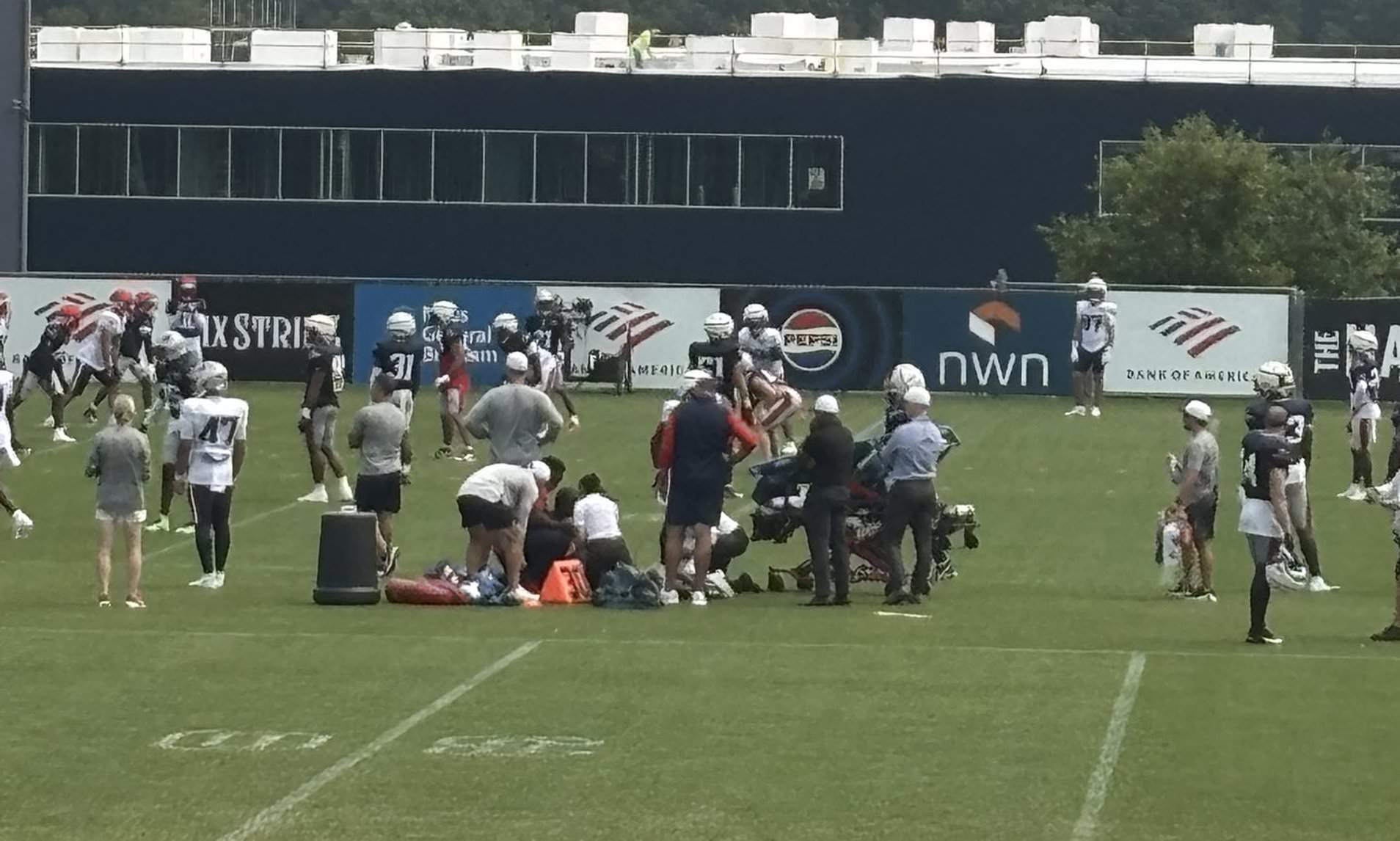 NFL coach suffers major health scare in practice as he's collapses on ...
