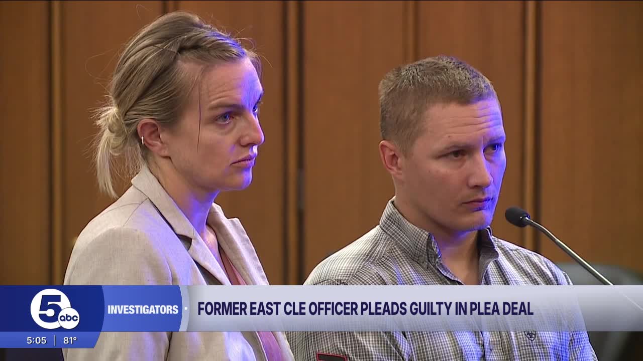 Former East Cleveland police investigator pleads guilty to felony charges
