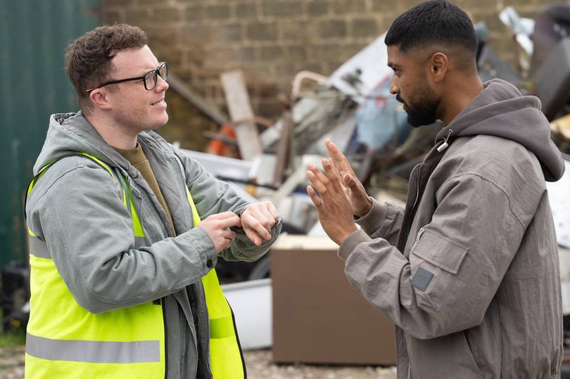 Emmerdale's Bradley Johnson in 'complete shock' as he addresses Vinny ...