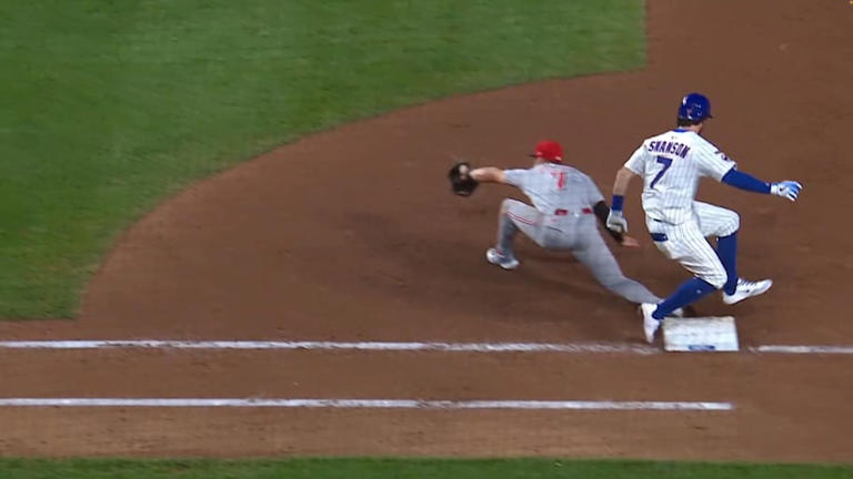 Dansby Swanson's Game-Tying RBI Called Back After He Missed First Base