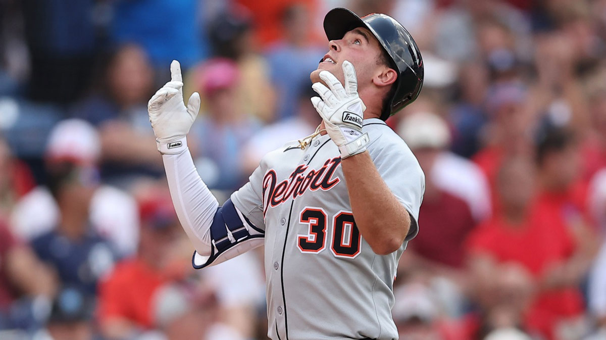 Tigers’ Kerry Carpenter hits career milestone with jaw-dropping HR vs ...