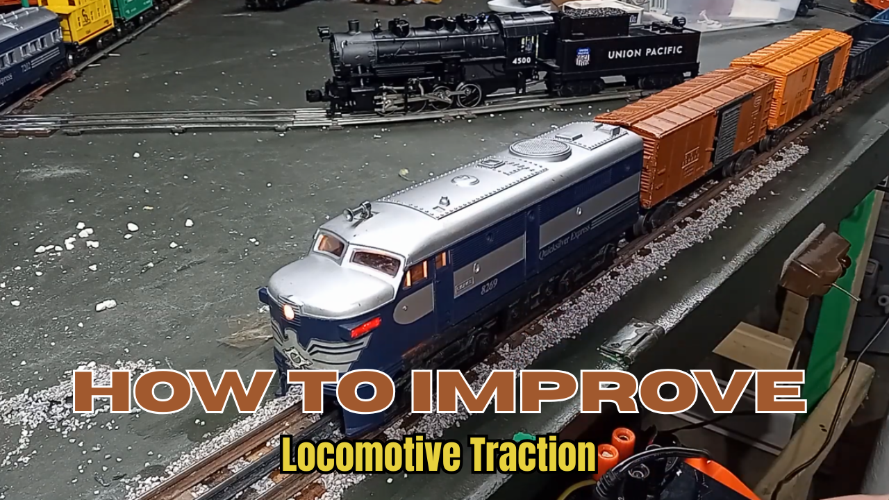 How To Improve Locomotive Traction - Bullfrog Snot?