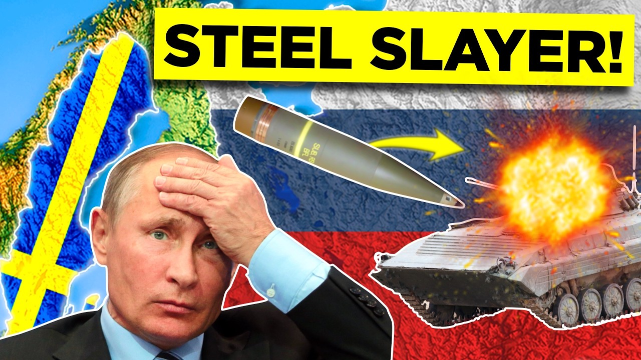Sweden’s BONUS Shell SLAUGHTERS Russian Tanks