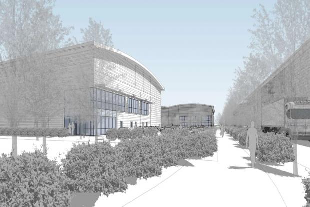 Plans submitted to build on large greenfield site near airport