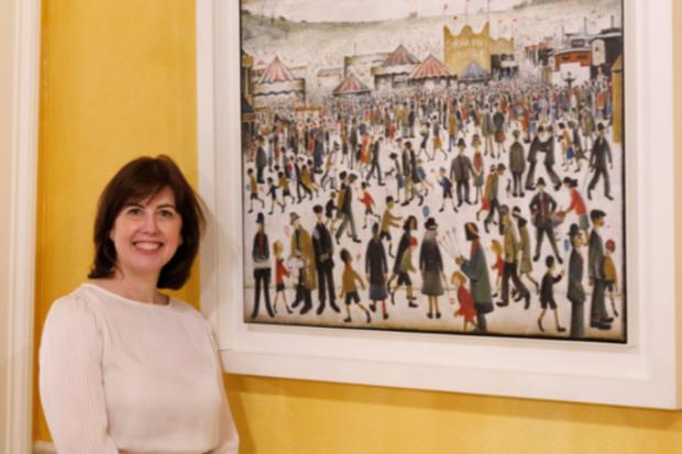 Daisy Nook painting has 'pride of place' at Downing Street
