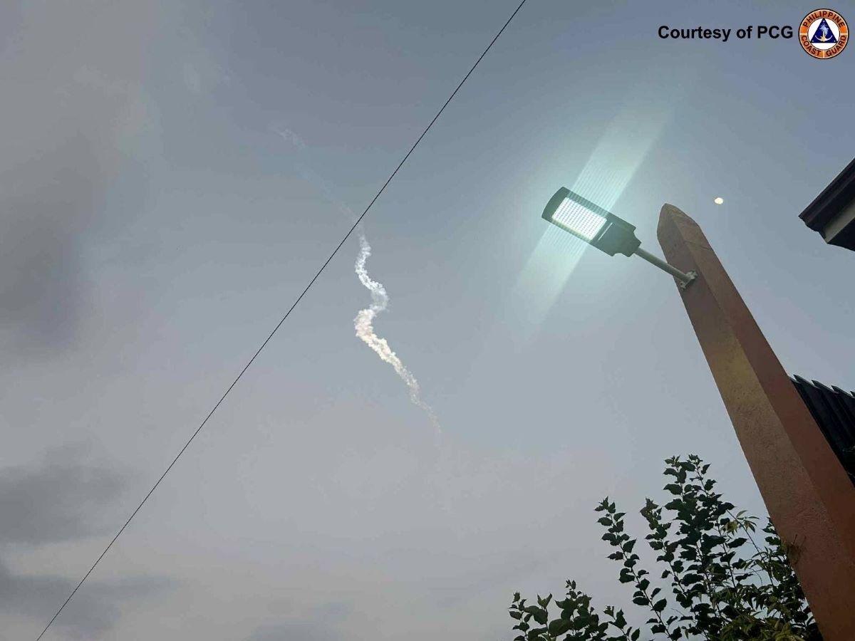 PhilSA confirms explosion sound, smoke in Palawan linked to China rocket