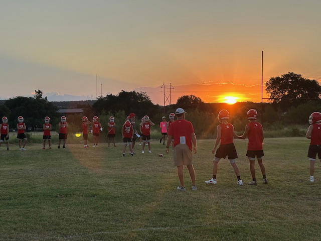 VIDEO: Christoval Cougars open up Two-A-Days with a new head football coach