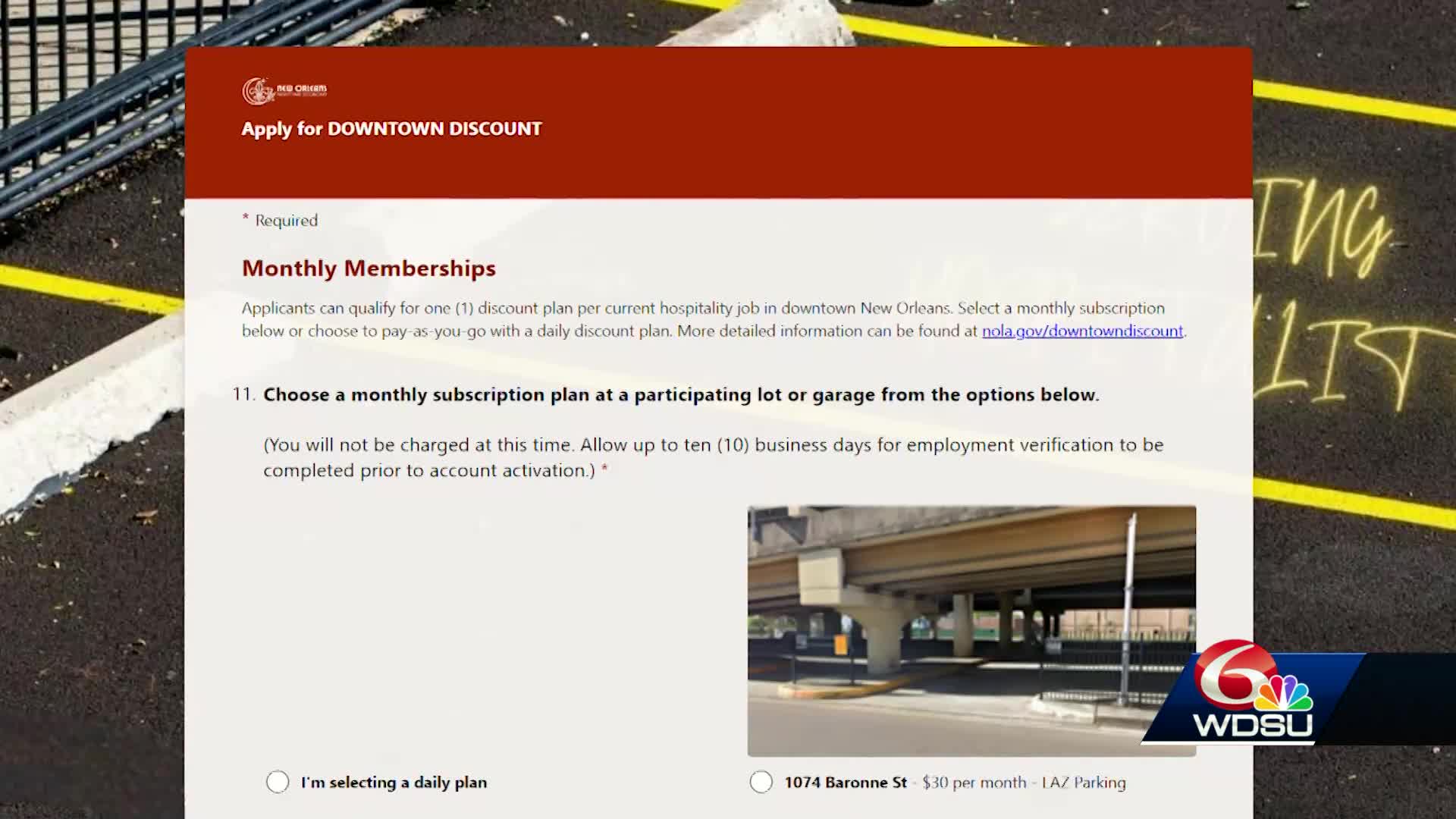 City launches discounted parking program for hospitality workers