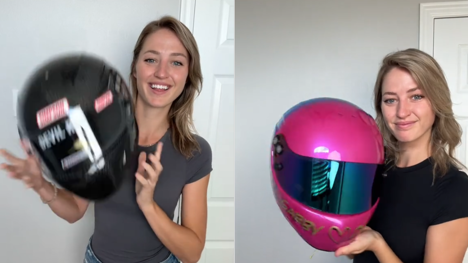 Custom Helmet Reveal – I’d Rather It Be Pink