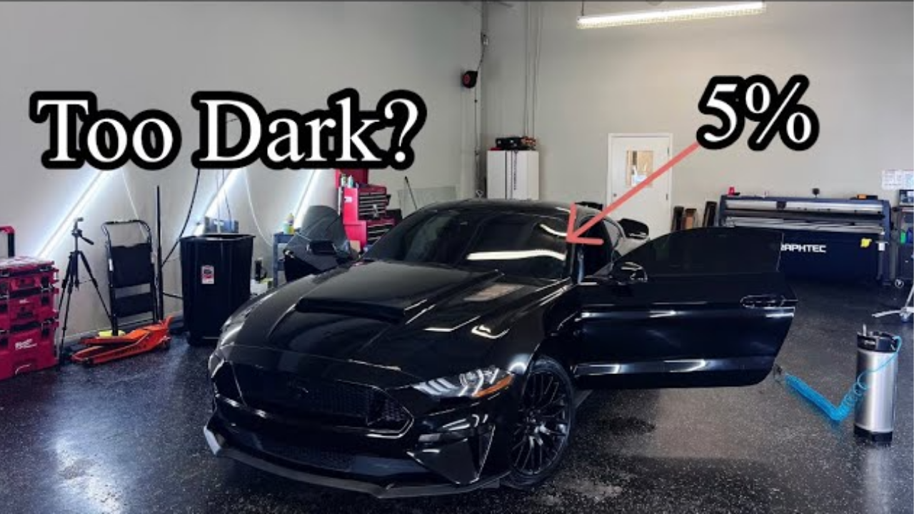 Tinting the Mustang 5% – Day and Night POV