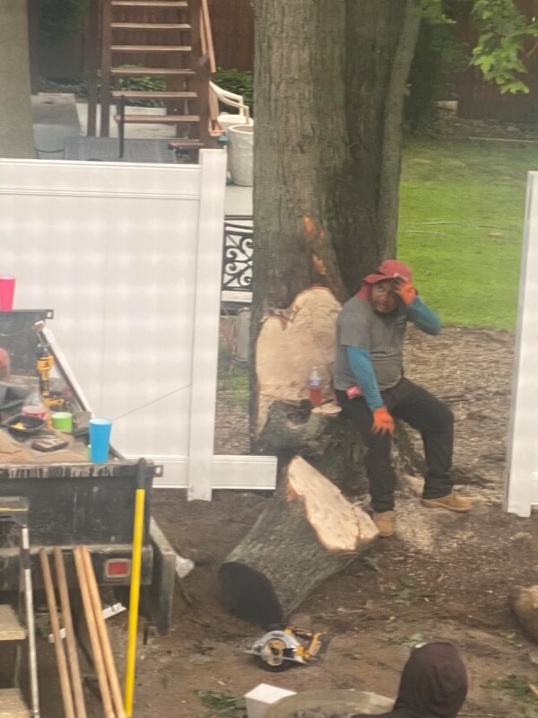 Homeowner devastated after neighbor's new renovation destroys property ...