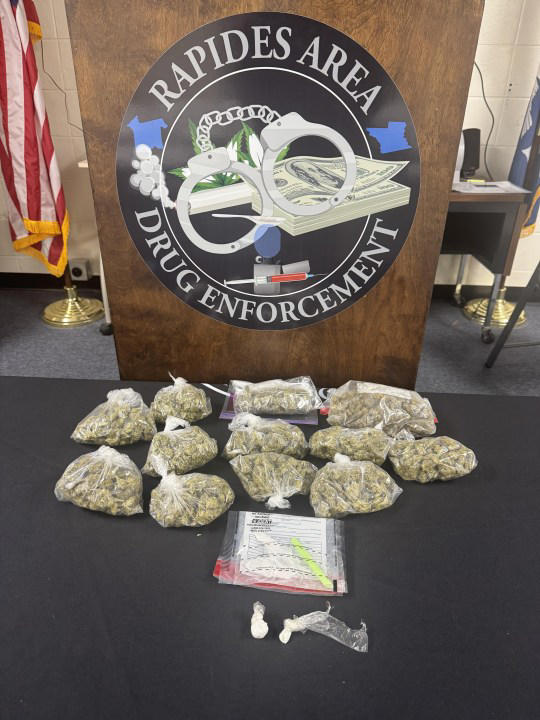 Nearly a pound of marijuana among fentanyl in Alexandria raid