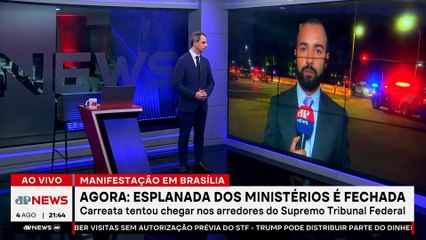 AGORA: Apoiadores de Bolsonaro protestam em Brasília; Esplanada dos ...