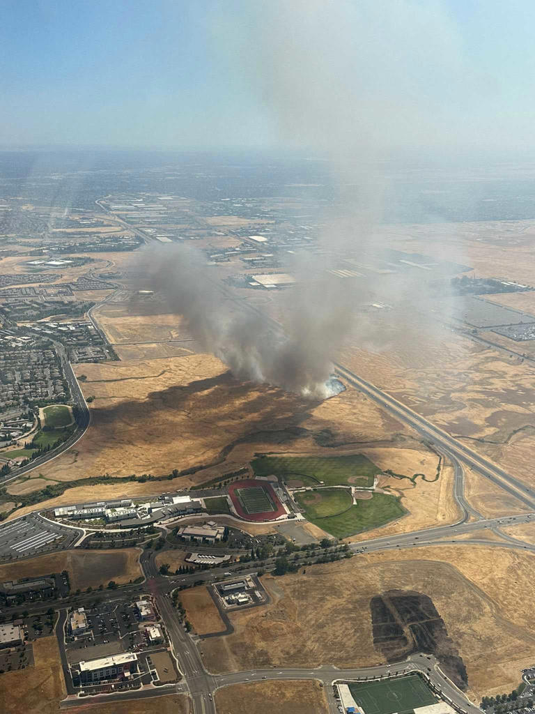 Ranch Fire: Schools evacuated due to fire burning along Highway 65 in Lincoln