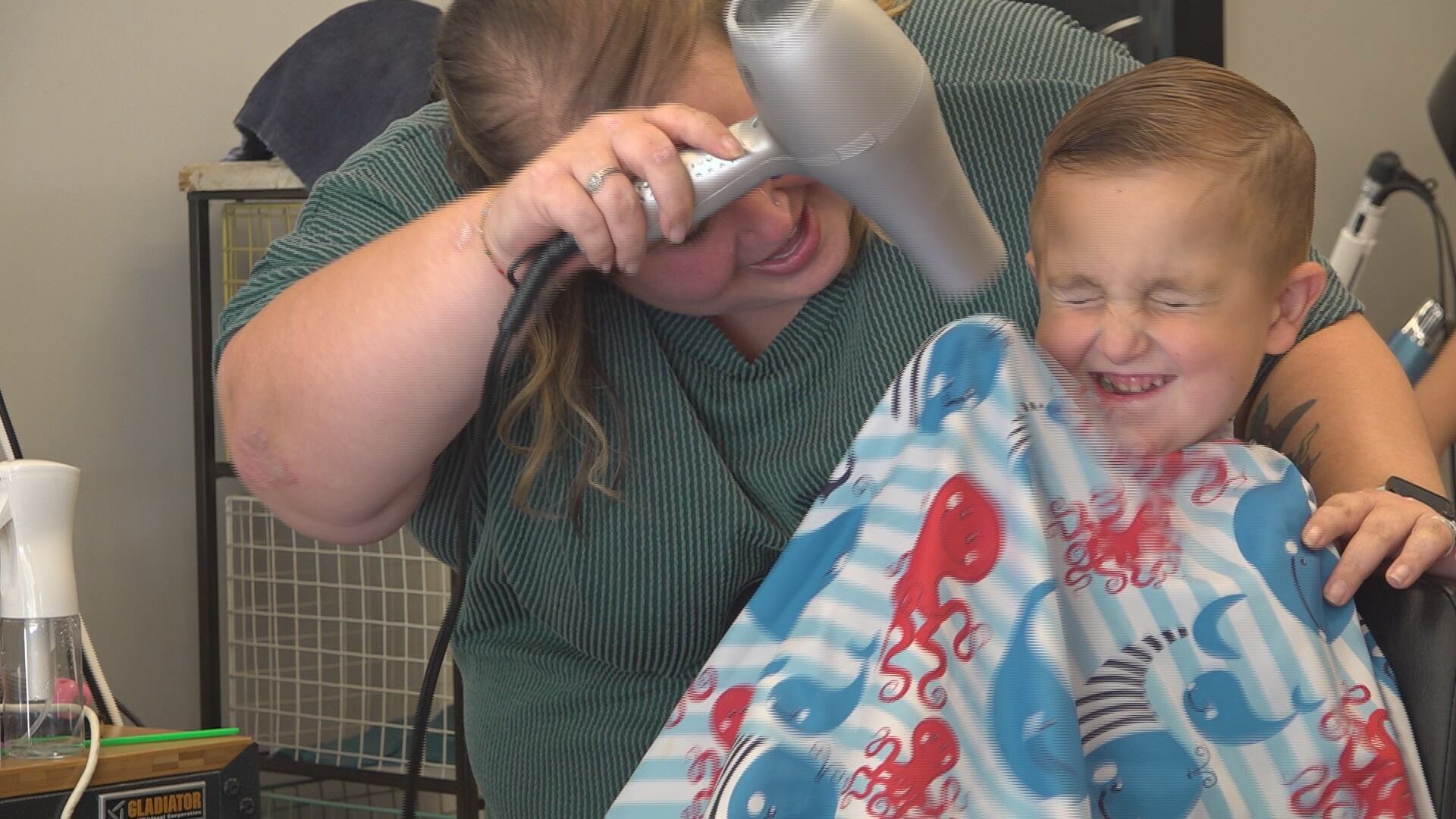 Salon cuts back-to-school burden for families