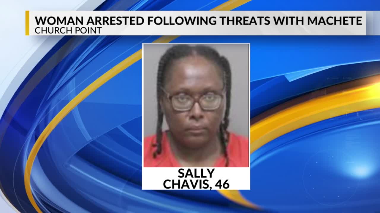 Church Point police arrest woman for machete threats