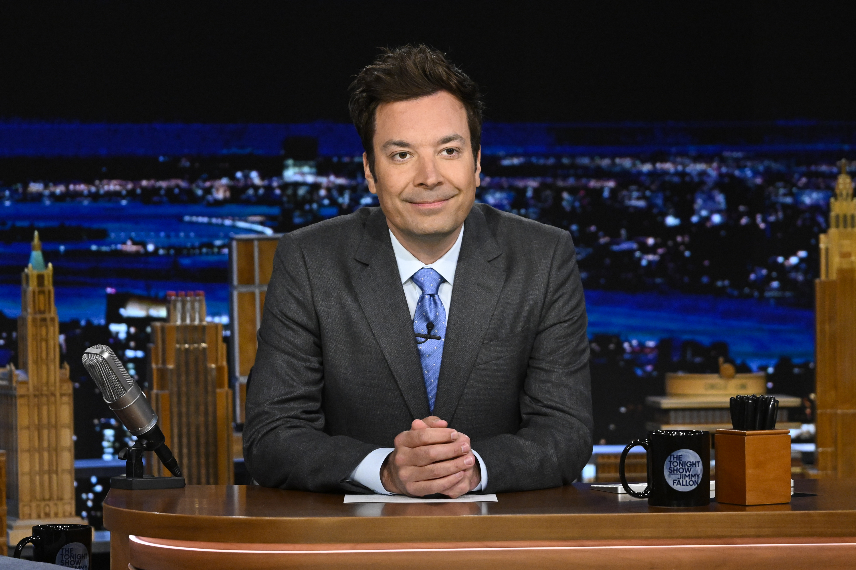 Jimmy Fallon’s late-night spot at NBC is secure — for the moment ...