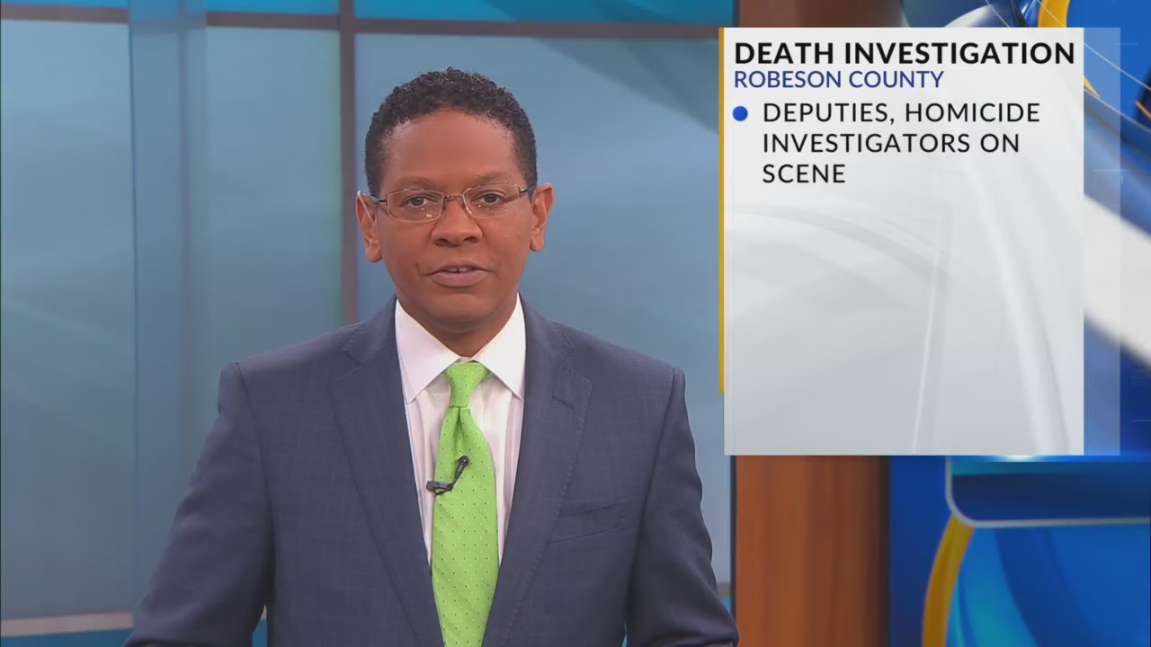 Robeson County deputies conduct death investigation
