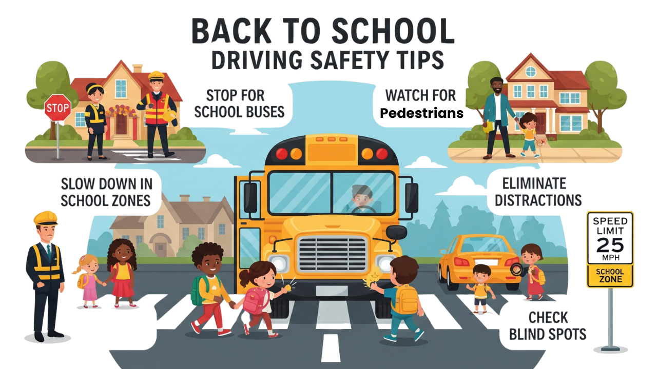 Back-to-School Safety Tips for Drivers
