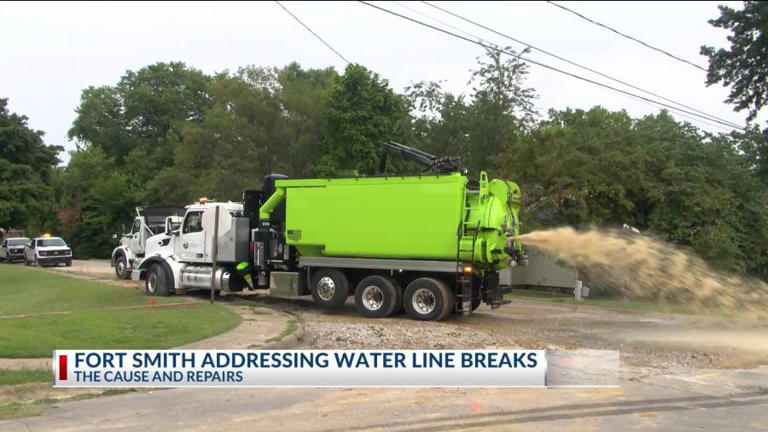 Outdated infrastructure leads to water line breaks, road closures in ...
