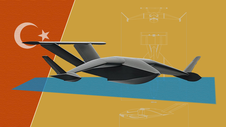 Turkey revives the sea-skimming Ekranoplan as a smart drone