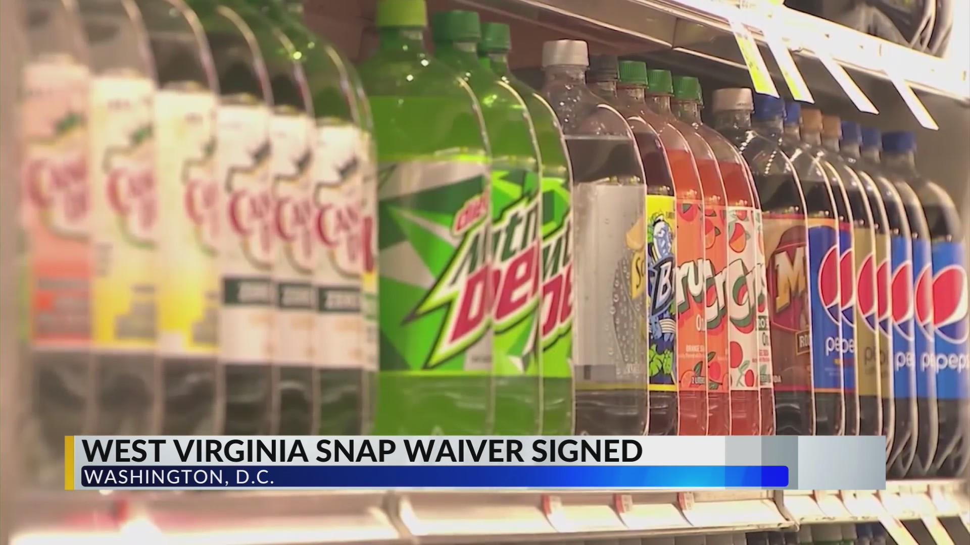 West Virginia SNAP waiver signed