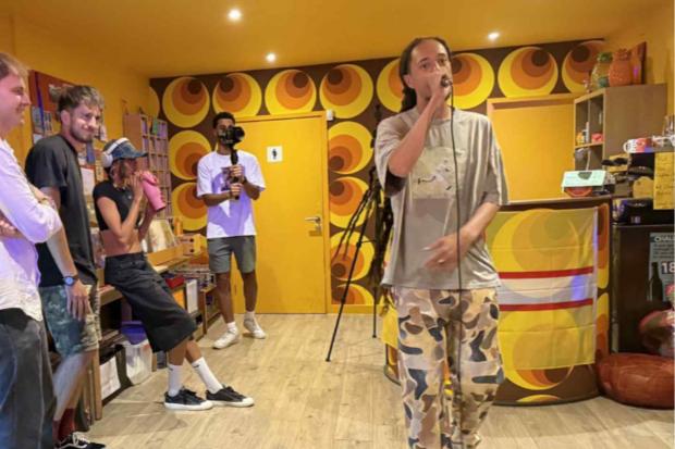 Rapper debuts Dorset-inspired project in hometown
