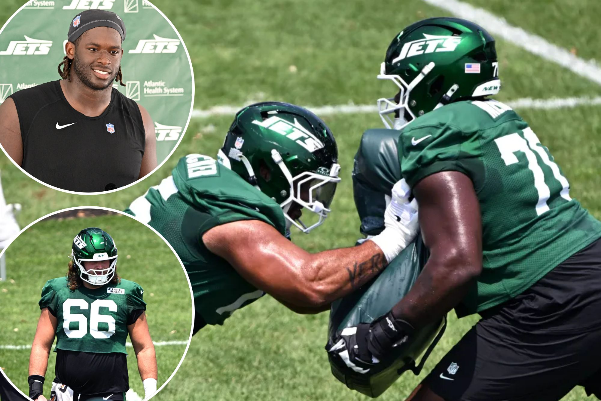 Jets offensive line already showing why it could make good on sky-high ...