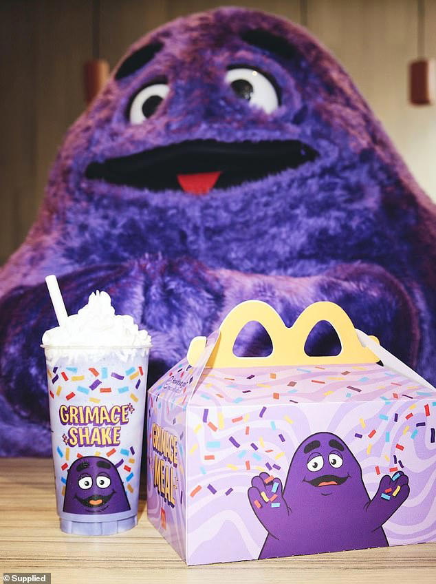 McDonald's finally confirms what iconic purple character Grimace REALLY ...