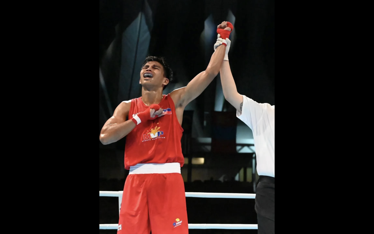 2 Filipino boxers reach semis in U22 Asian Championships