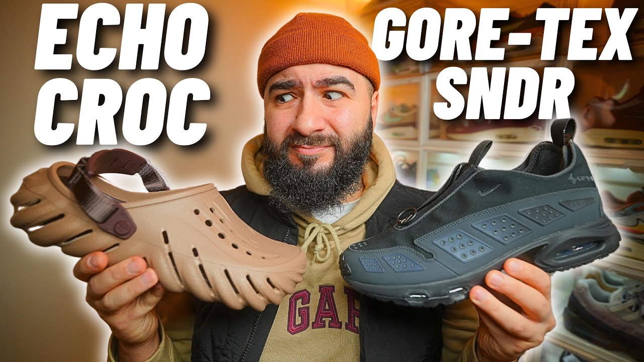 Nike Air Max SNDR GORE-TEX & Crocs Echo Unboxing