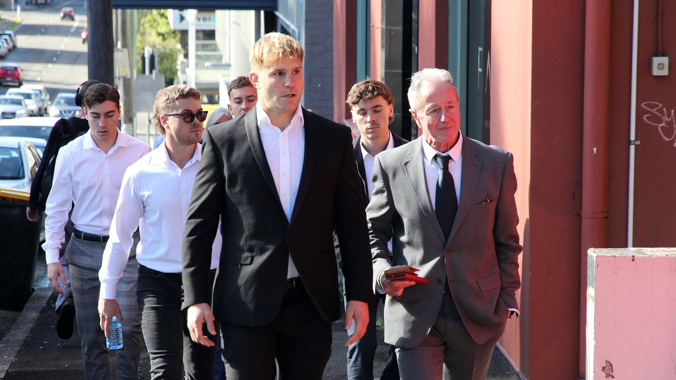 Jack de Belin attends court appearance of police officer who perjured ...