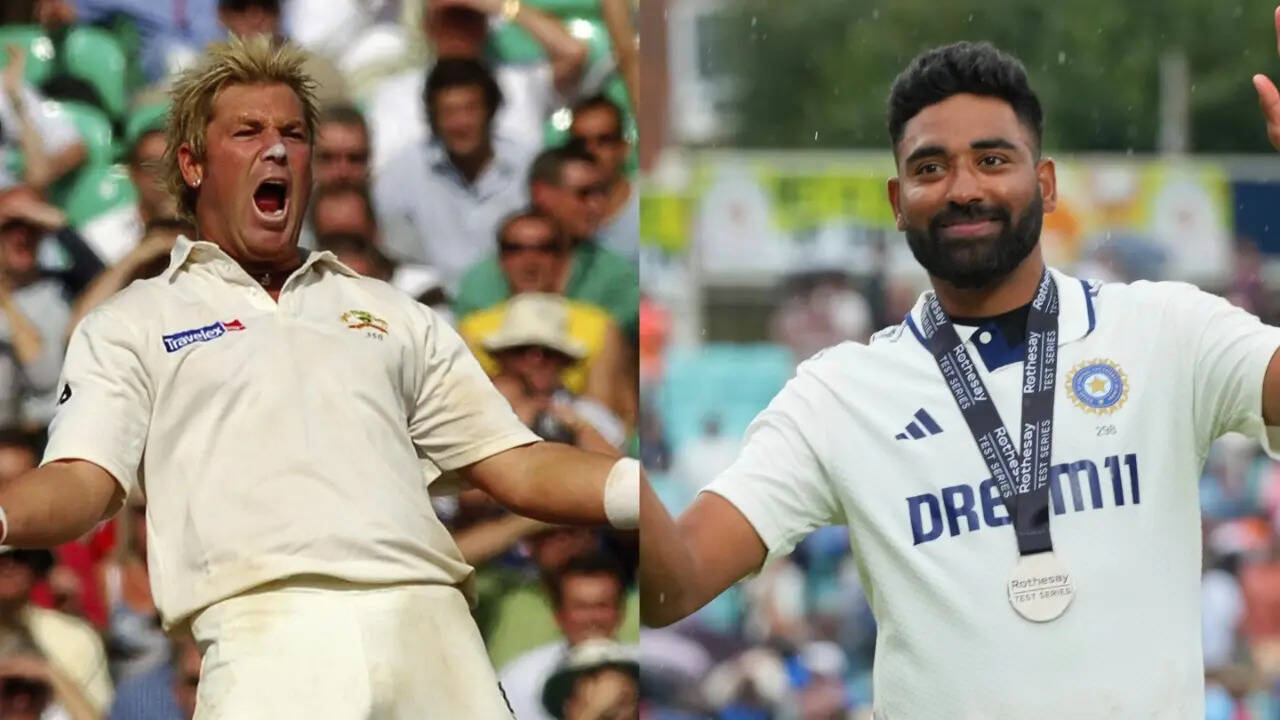 'Mr. Angry' Mohammed Siraj Compared To Shane Warne After Heroic ...