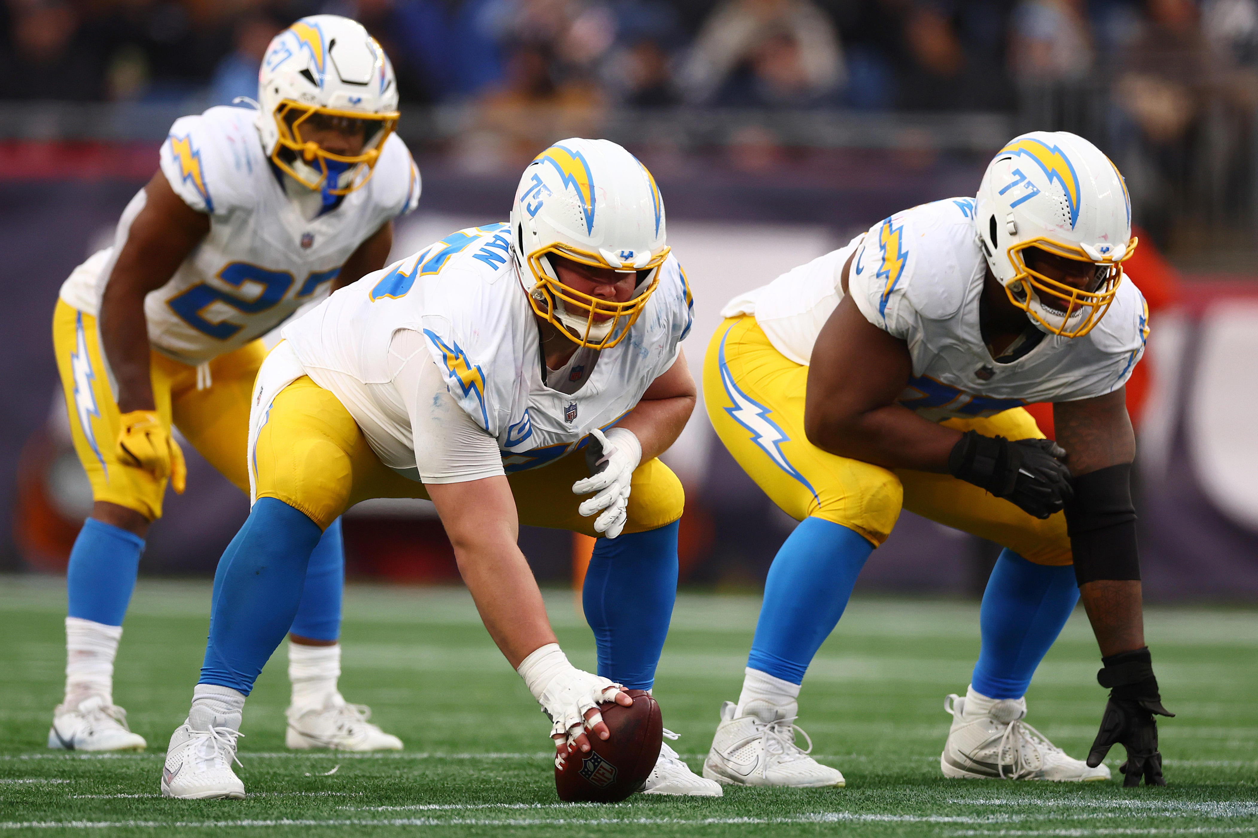 Jim Harbaugh reveals Chargers' starting offensive line for 2025 season