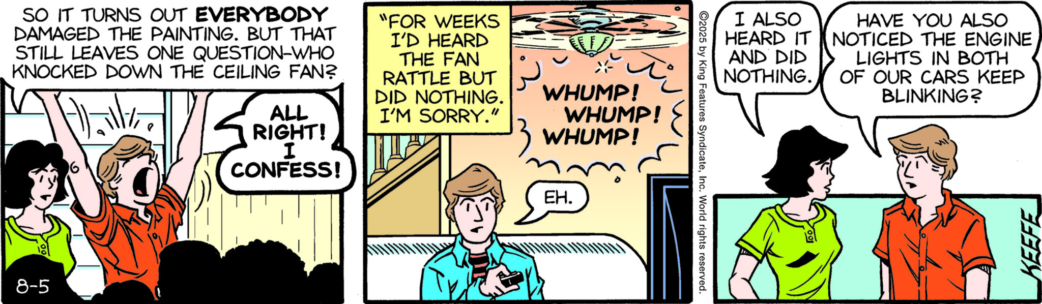 Sally Forth by Francesco Marciuliano; drawn by Jim Keefe