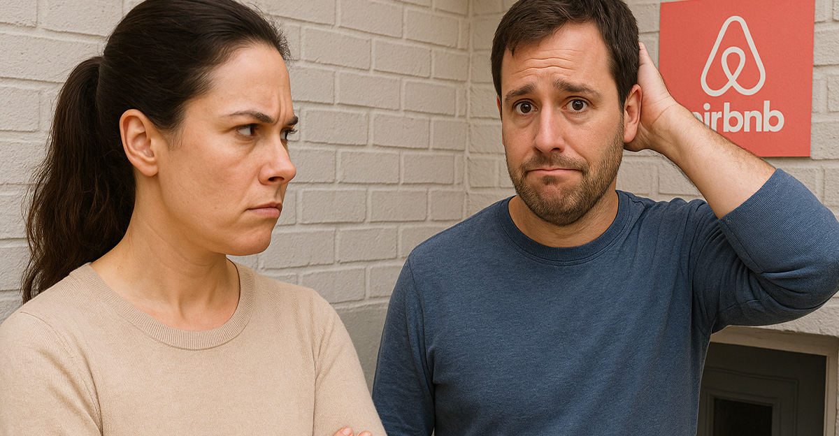 I’ve been secretly renting out our basement on Airbnb to pay off credit ...