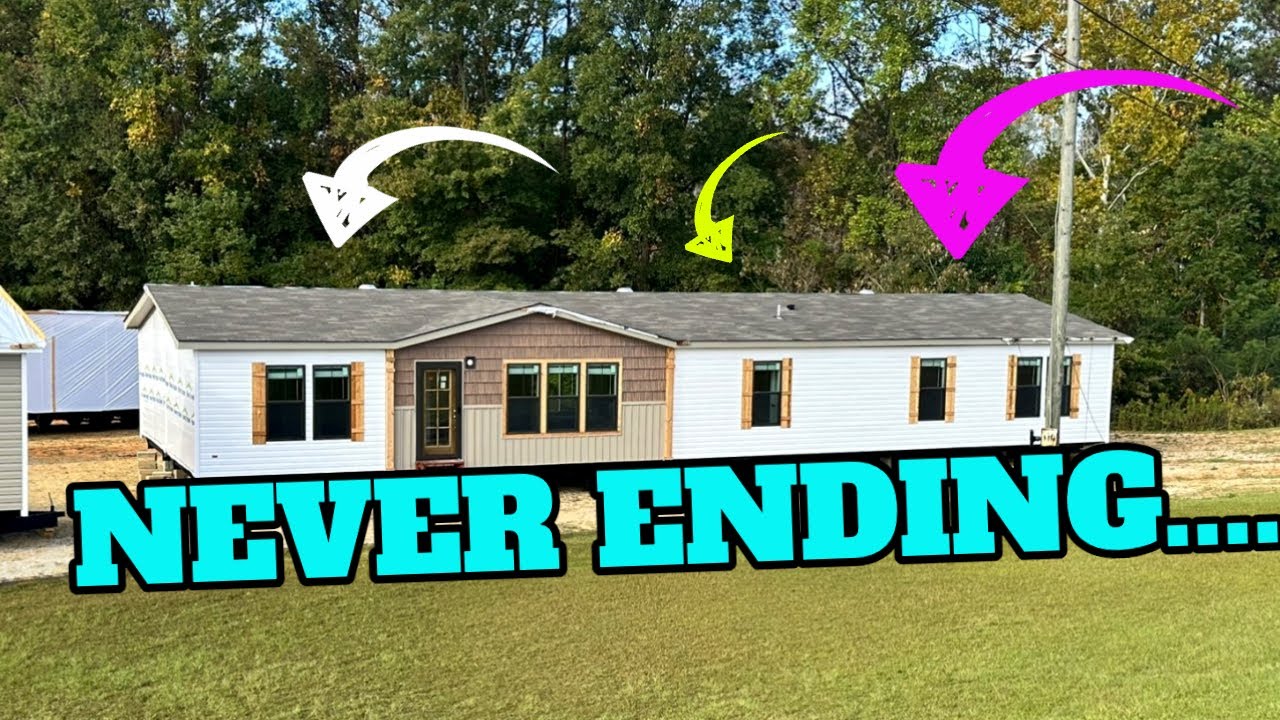 4‑Bedroom Mobile Home Mansion With Over 2,000 Sq Ft for Under $160K