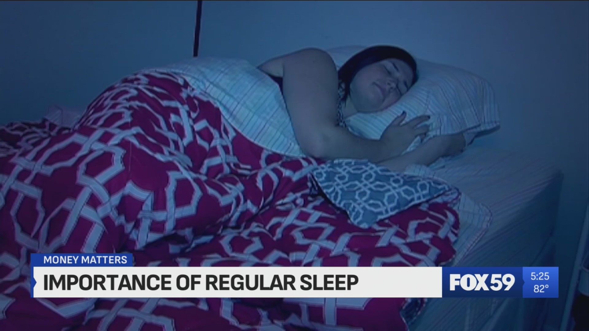 Money Matters: Study says irregular sleep schedule can make you sick