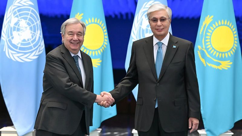 UN's Guterres launches regional centre in Kazakhstan to drive ...